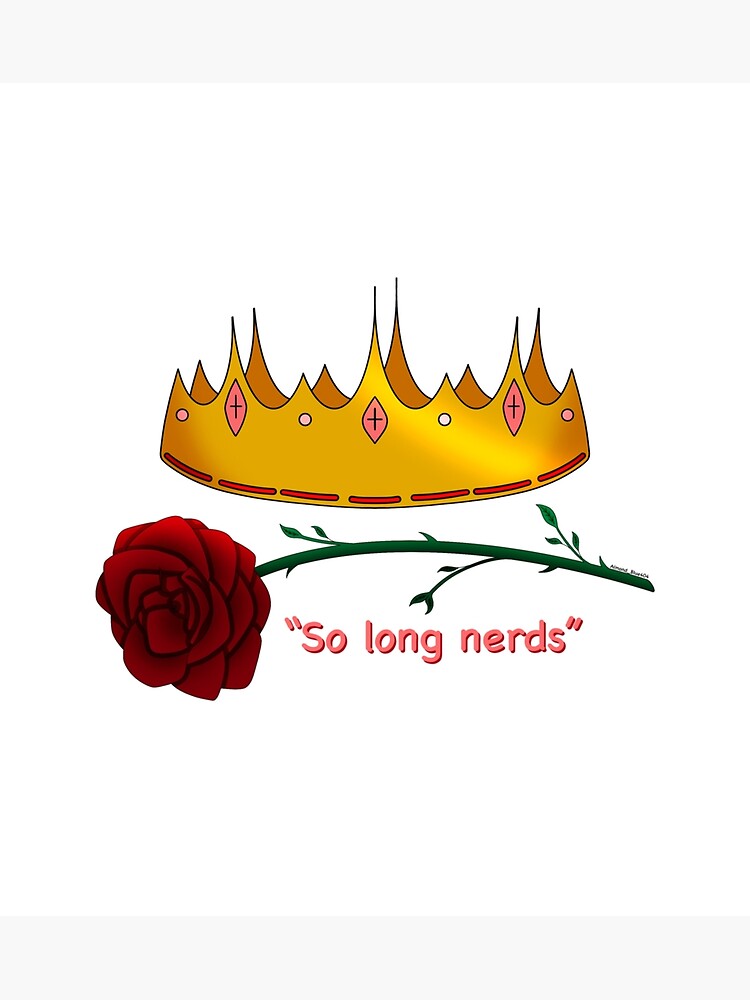 "So Long Nerds sticker Design So Long Nerds stickers" Poster for Sale ...