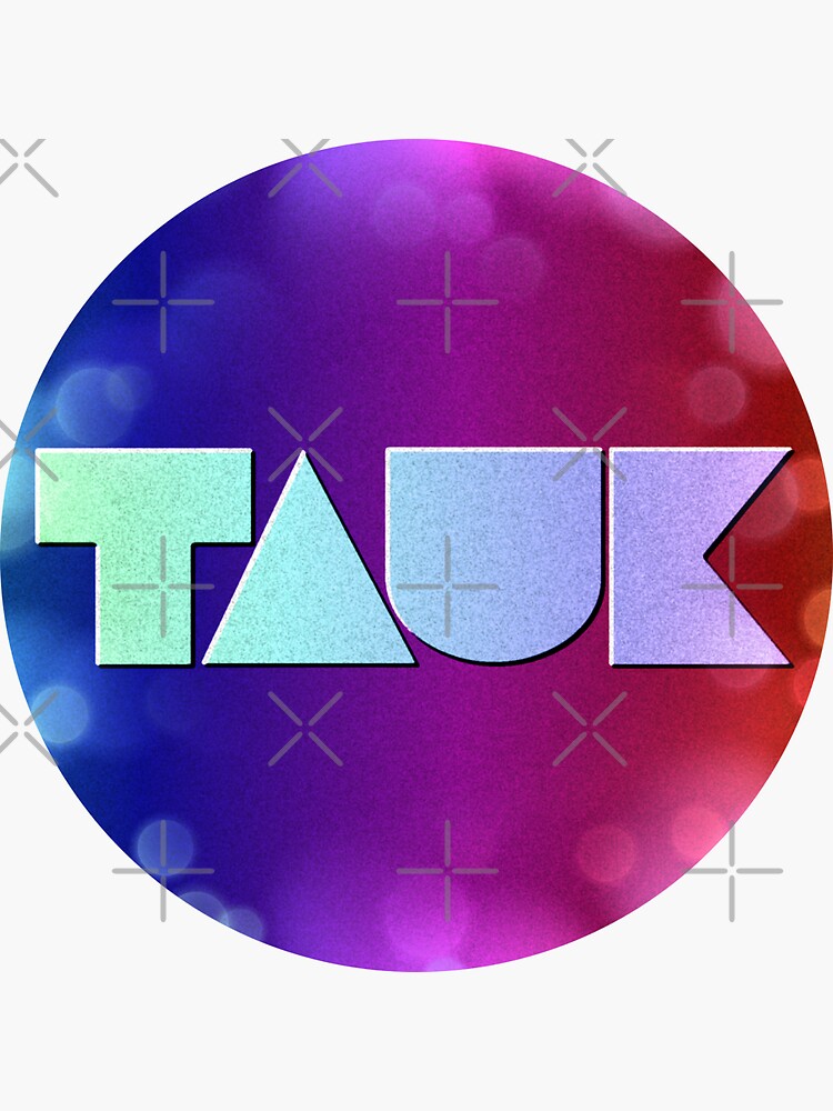 "TAUK" Sticker for Sale by Trigger413 | Redbubble