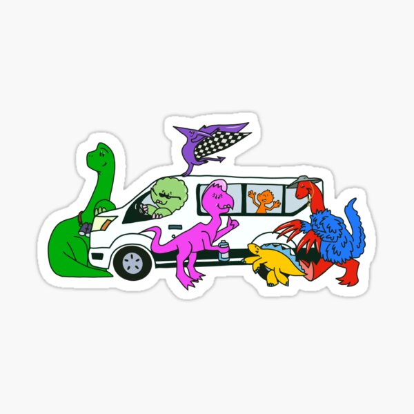 "Road Trip 2022 B" Sticker for Sale by DamonArtsNOLA | Redbubble