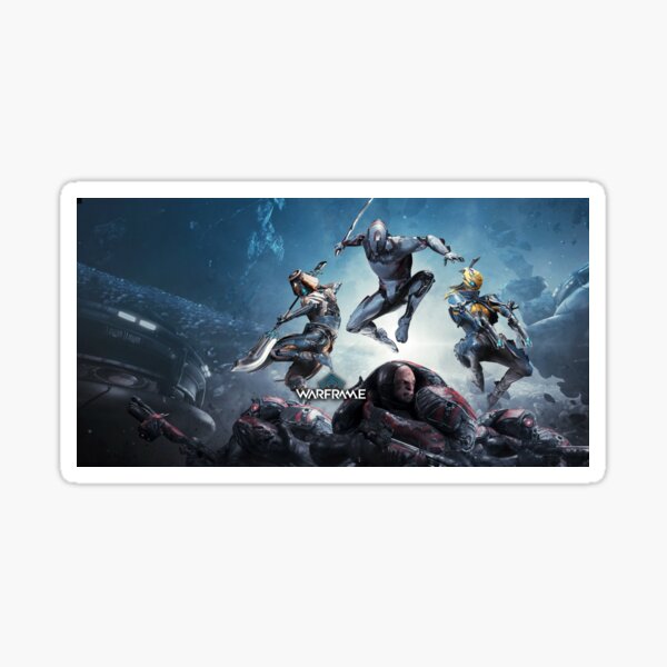 "Warframe" Sticker for Sale by AllanTrend | Redbubble