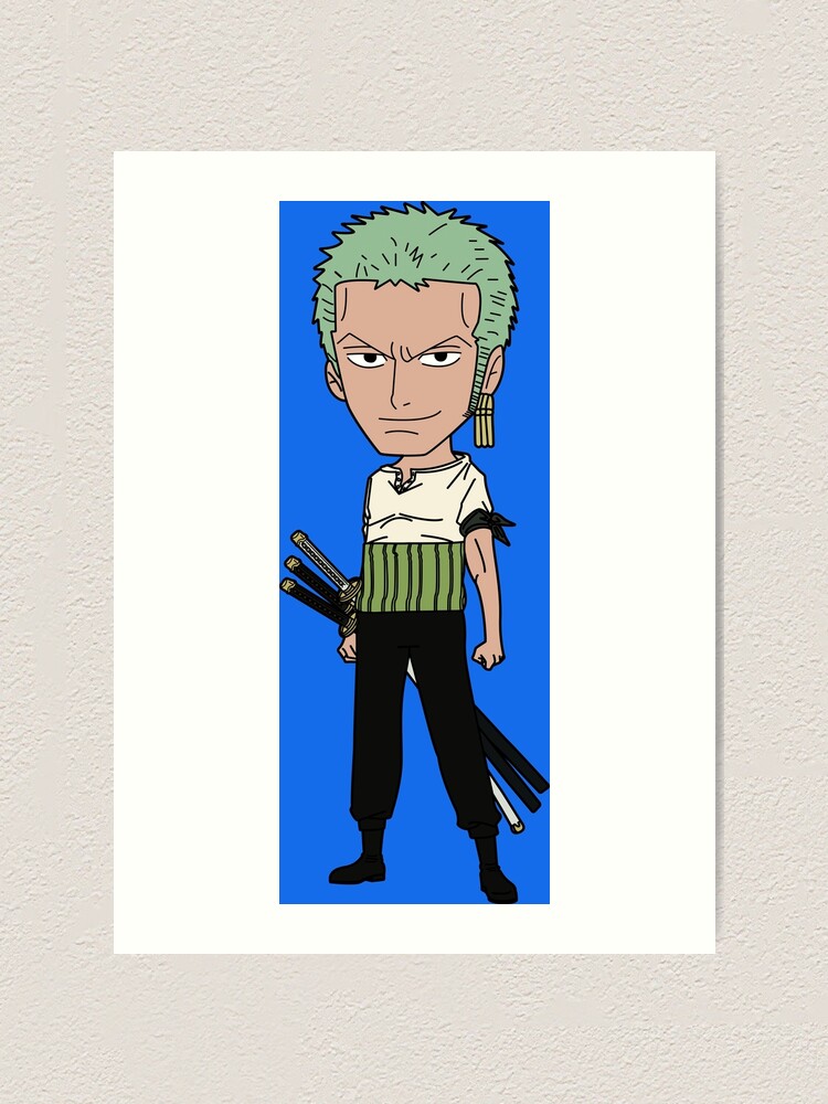 "Roronoa Zoro (Shells Town)" Art Print for Sale by jimjimfuria | Redbubble