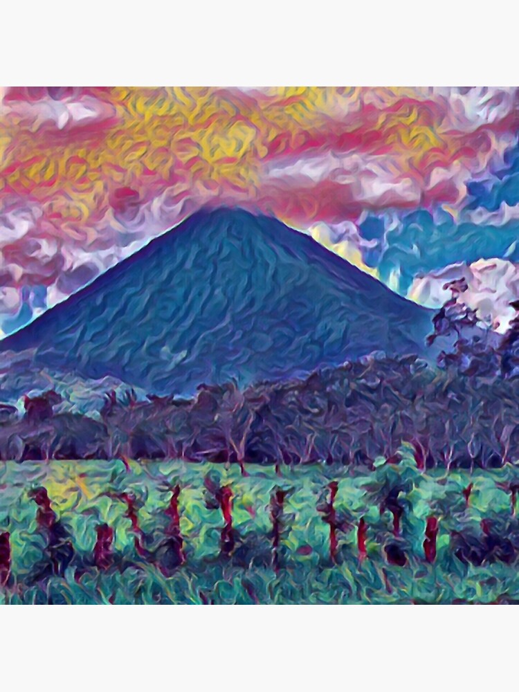 "Arenal" Sticker for Sale by Kks0212 | Redbubble