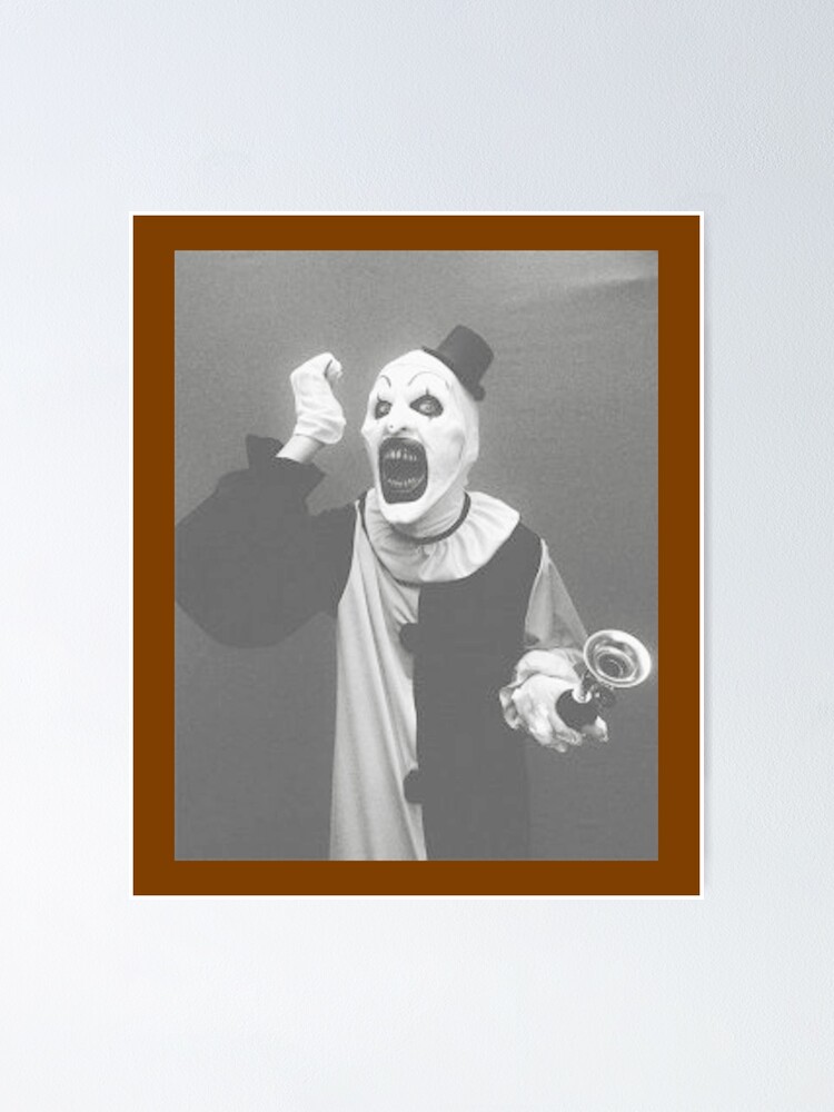 "Terrifier art the clown horror 464" Poster for Sale by PolBan | Redbubble