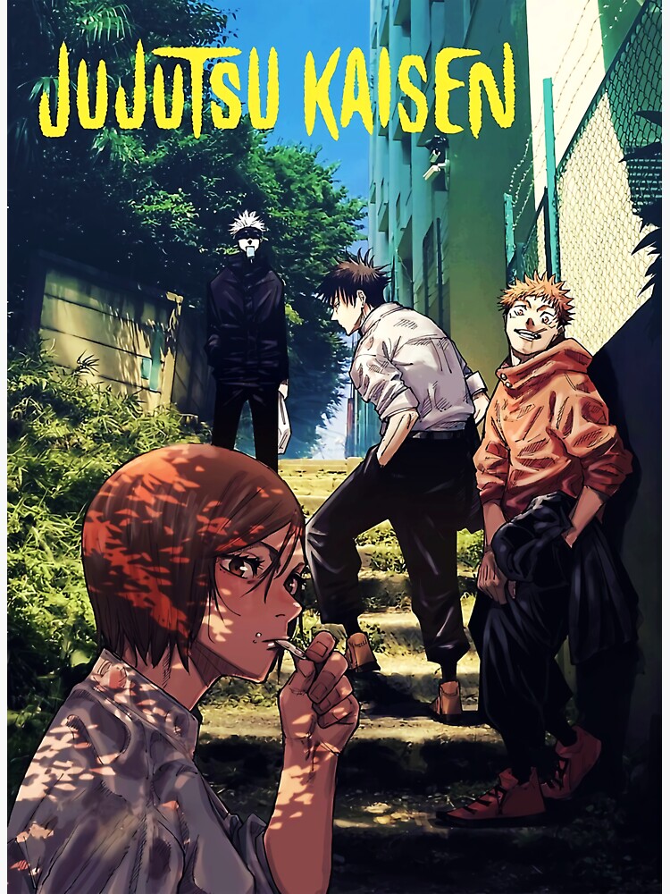 "JJK Anime Class 1" Sticker for Sale by Thomasdun | Redbubble