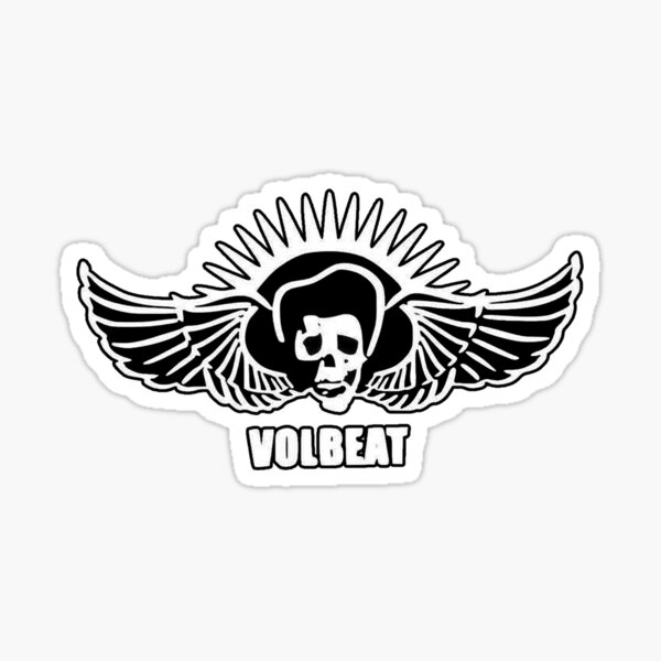 "volbeat band art" Sticker for Sale by ochidlem | Redbubble
