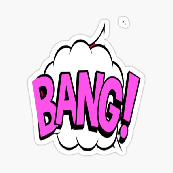 "Copy of Gun,guns, big guns,top gun,boom,bang," Sticker for Sale by ...