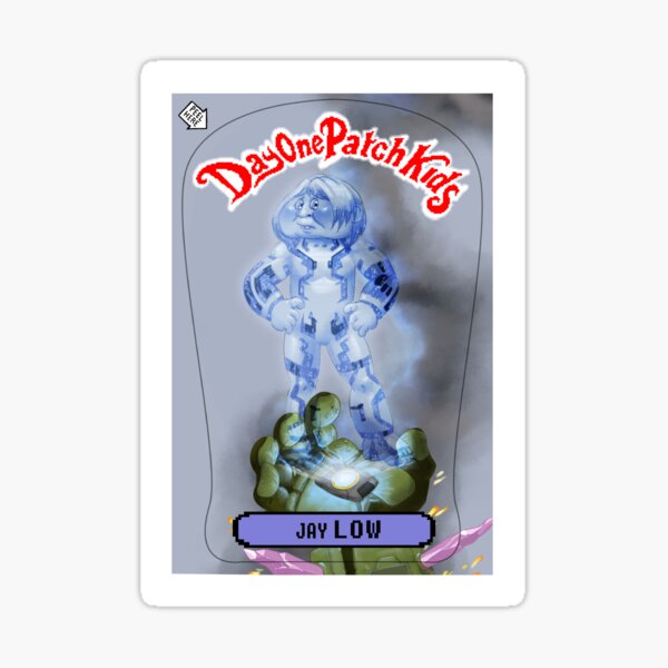 "Day One Patch Kids 037 ( Jay Low )" Sticker for Sale by DOPK | Redbubble