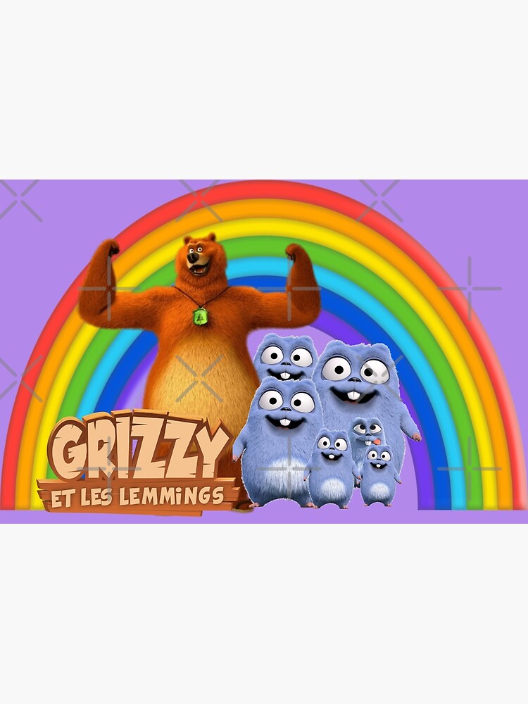 "Grizzy and the lemmings Movie" Art Print for Sale by Bhagyaa | Redbubble