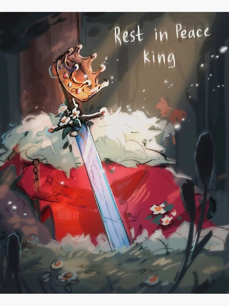 "Technoblade Rest in Peace King" Poster for Sale by halvorsonherman ...