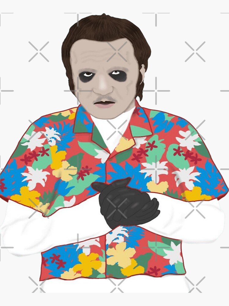 "Beach Dad Cardinal Copia" Sticker for Sale by TwiceEmporium | Redbubble