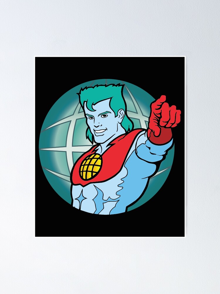 "captain planet-captain planet planeteers" Poster for Sale by AyarNaz ...