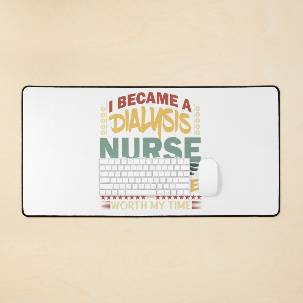 "Retro Nurse I Became A Dialysis Nurse Renal dialysis nursing" Poster ...