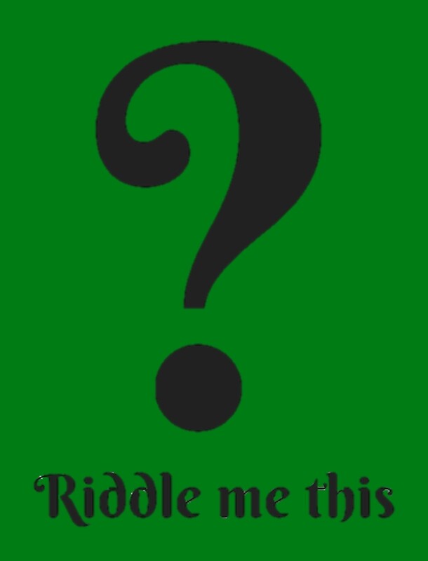 "Riddle Me this" Posters by Holly Coleman | Redbubble
