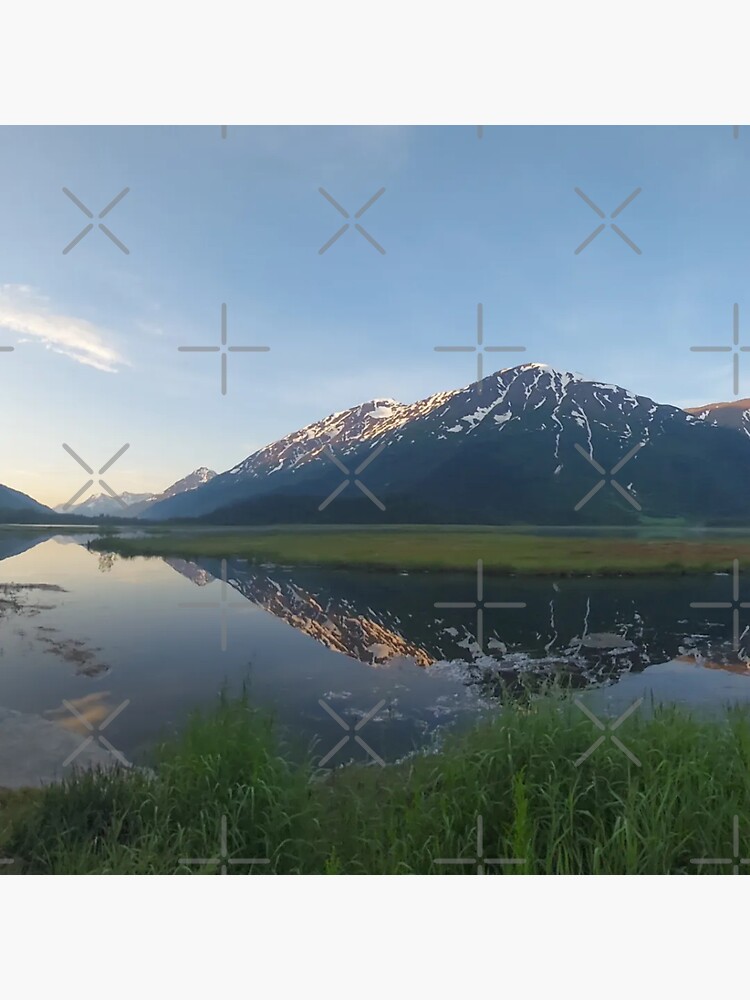 "Alaskan Morning" Sticker for Sale by PhrozenPhotos | Redbubble