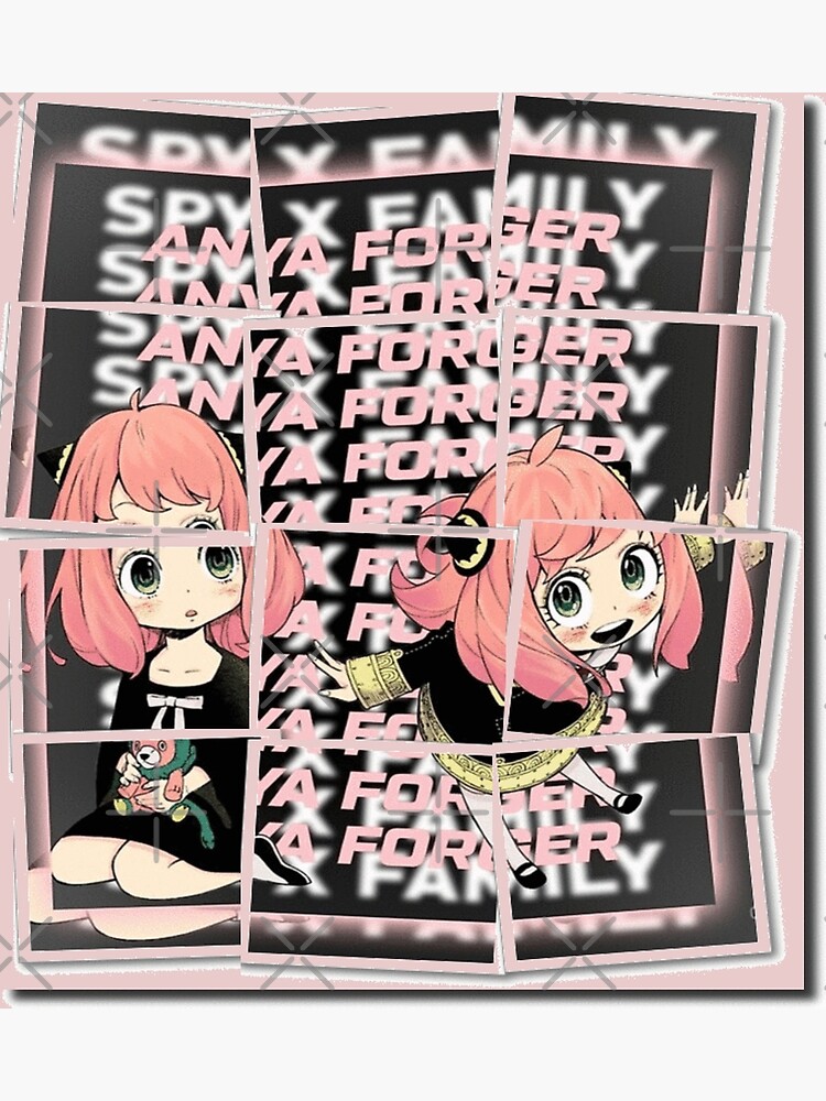 "Spy x family anya in eden uniform photo collage" Poster for Sale by ...