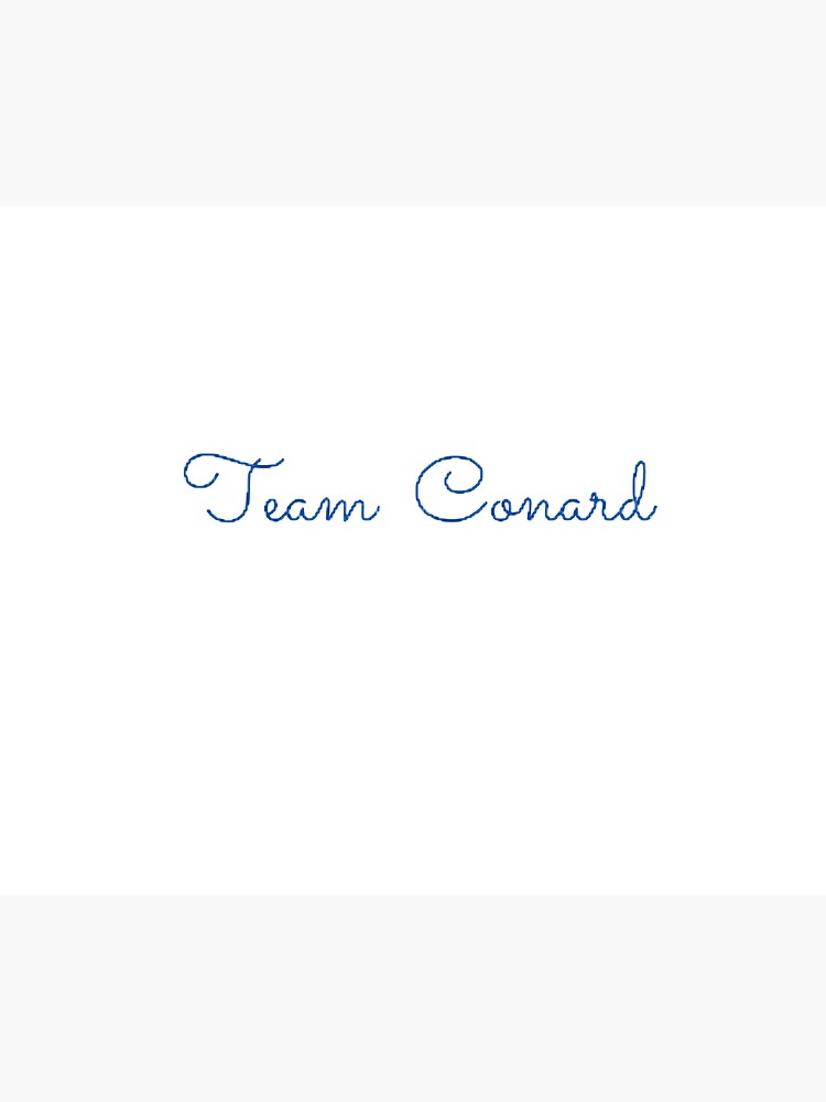 "Blue The Summer I Turned Pretty Team Conrad" Art Print for Sale by ...