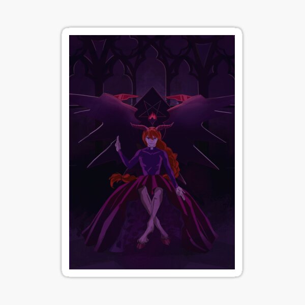 "bae-phomet" Sticker for Sale by lotopauanka | Redbubble