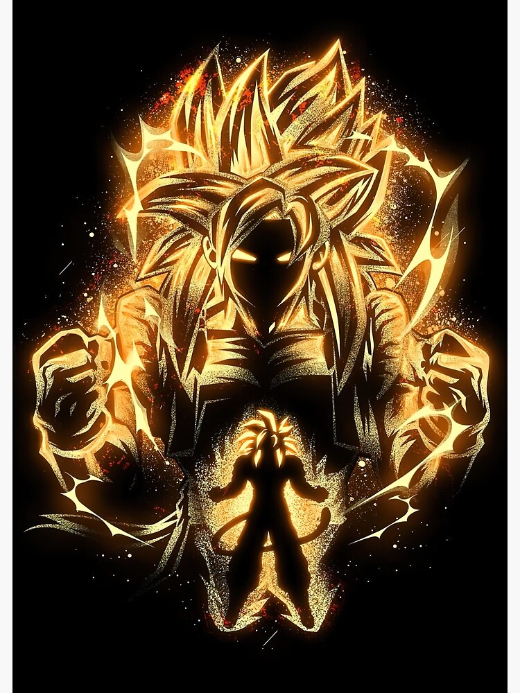 "Golden SSJ4 v2" Poster for Sale by Michaelmansr572 | Redbubble