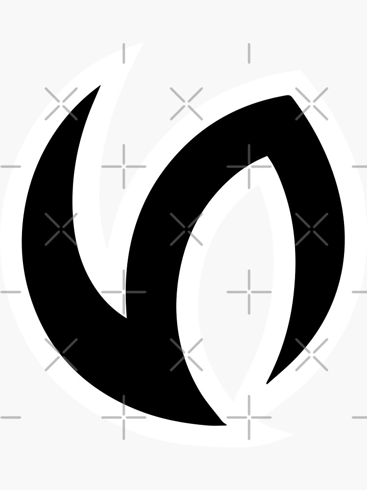 "HS Undaunted Set Symbol" Sticker for Sale by Biochao | Redbubble