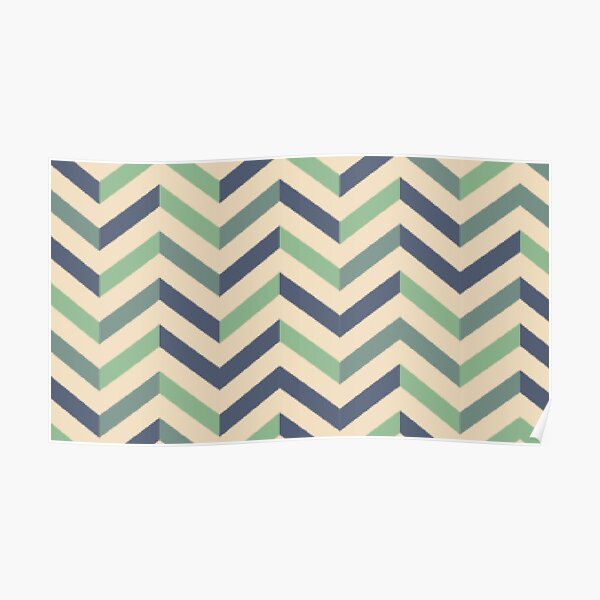 "PATTEN,ZIG ZAG," Poster for Sale by artflare | Redbubble