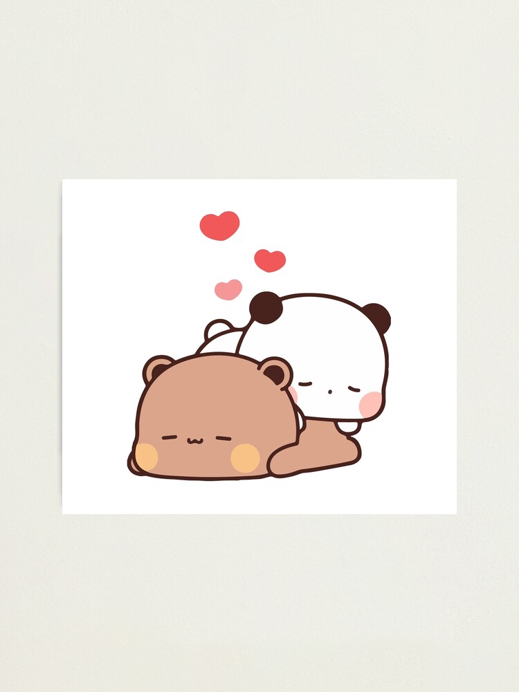 "PANDA BEAR HUG, Bubu and Dudu" Photographic Print for Sale by dev ...