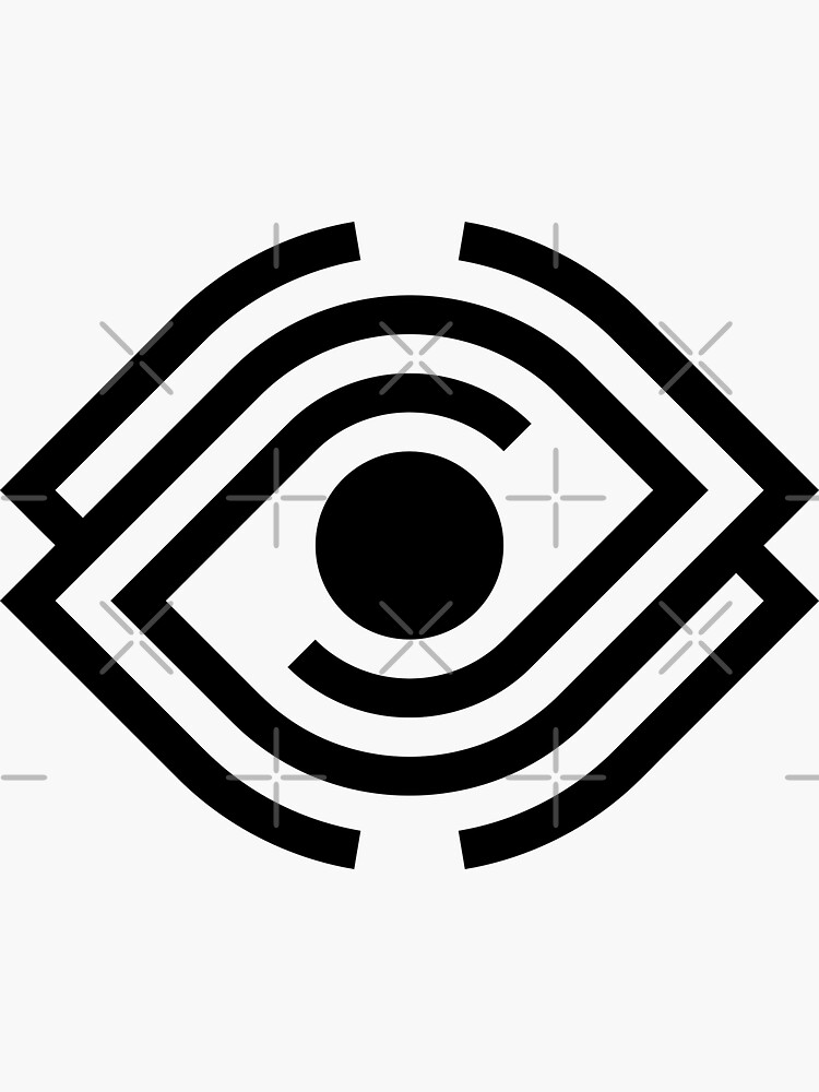 Pegatina «Logotipo de Spiritbox Merch Eye» de SalMaiShop | Redbubble