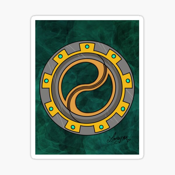 "chakram" Sticker for Sale by Loreleyart- | Redbubble