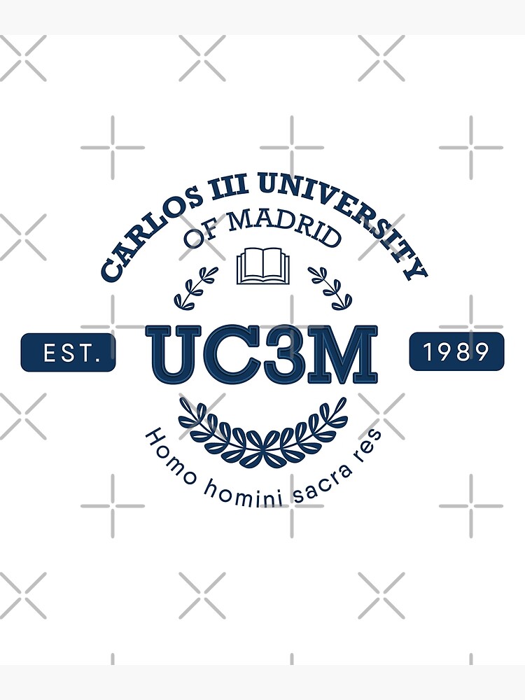 "Carlos III University of Madrid (UC3M)" Poster for Sale by artadon ...