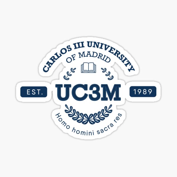 "Carlos III University of Madrid (UC3M)" Sticker for Sale by artadon ...