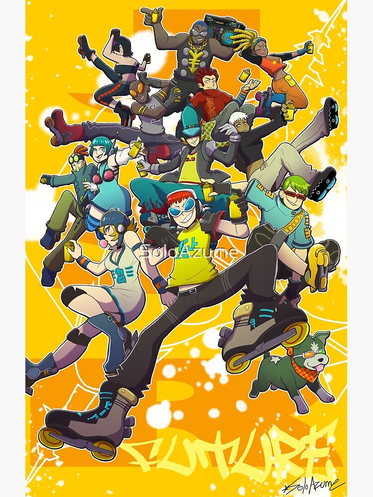 "JSRF" Poster for Sale by SoloAzume | Redbubble