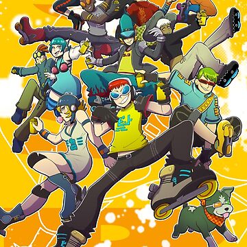 "JSRF" Poster for Sale by SoloAzume | Redbubble