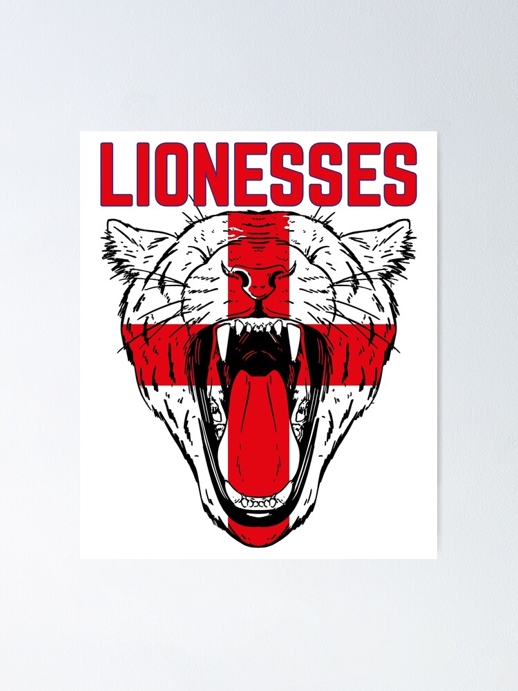 "England's Lionesses Euro Football England Football Team" Poster for ...