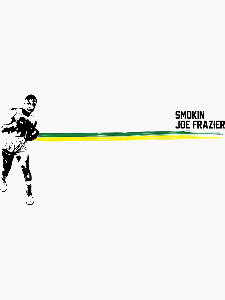 "Joe Frazier" Sticker by Superkev45 | Redbubble