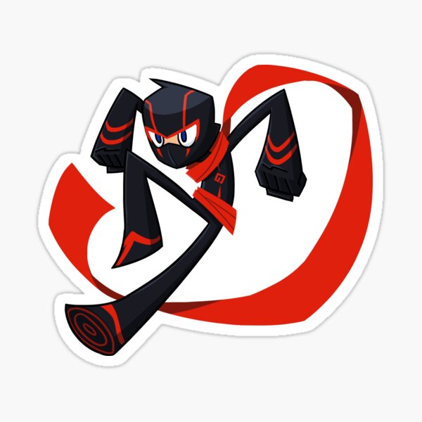 "rc9gn ninja" Sticker for Sale by CharrChan | Redbubble