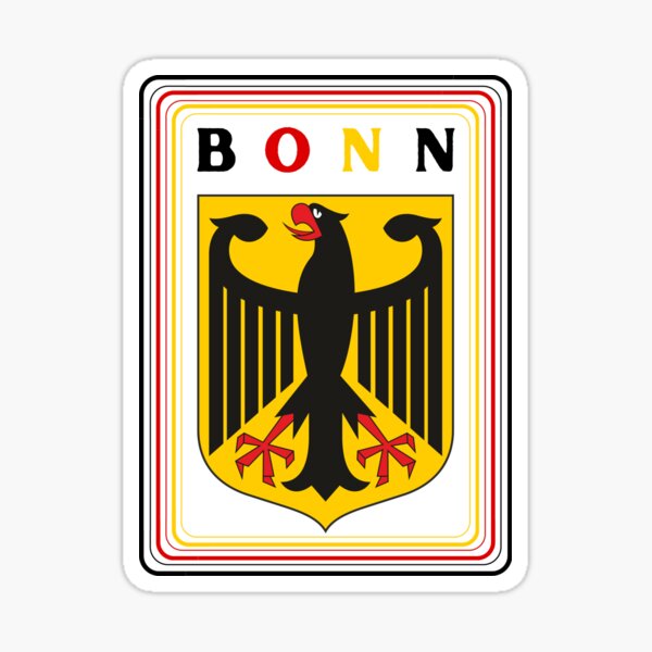 "City of Bonn Germany" Sticker for Sale by FedSherDesign | Redbubble