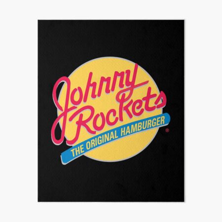 "Johnny Rockets Logo" Art Board Print for Sale by RobertWshop | Redbubble