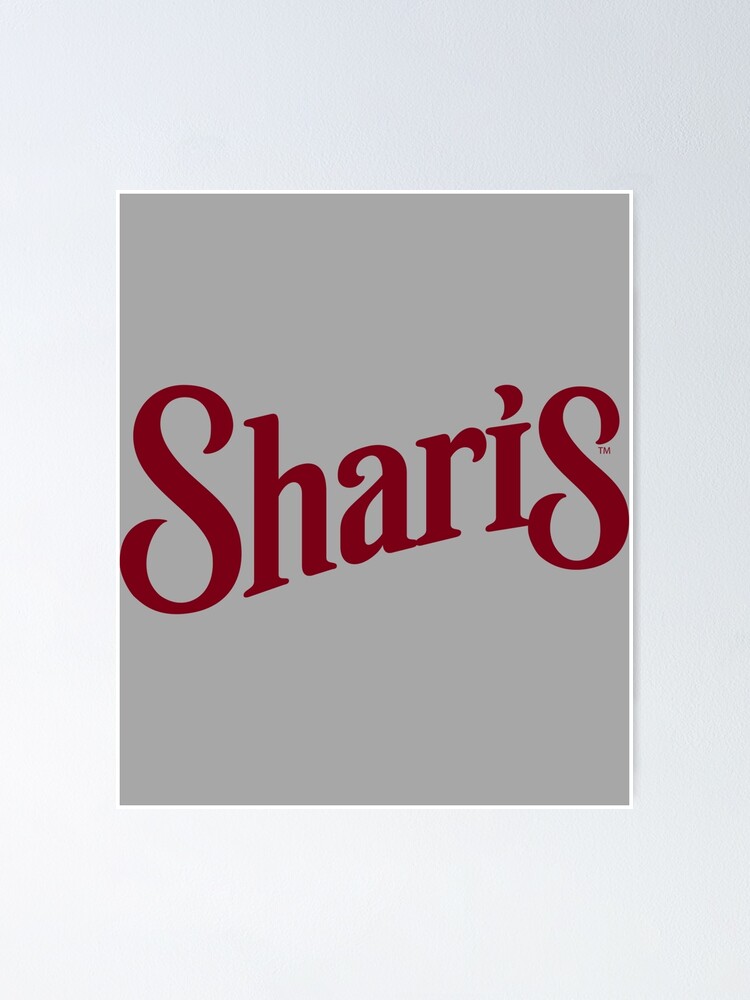 "Shari's Logo" Poster for Sale by RobertWshop | Redbubble