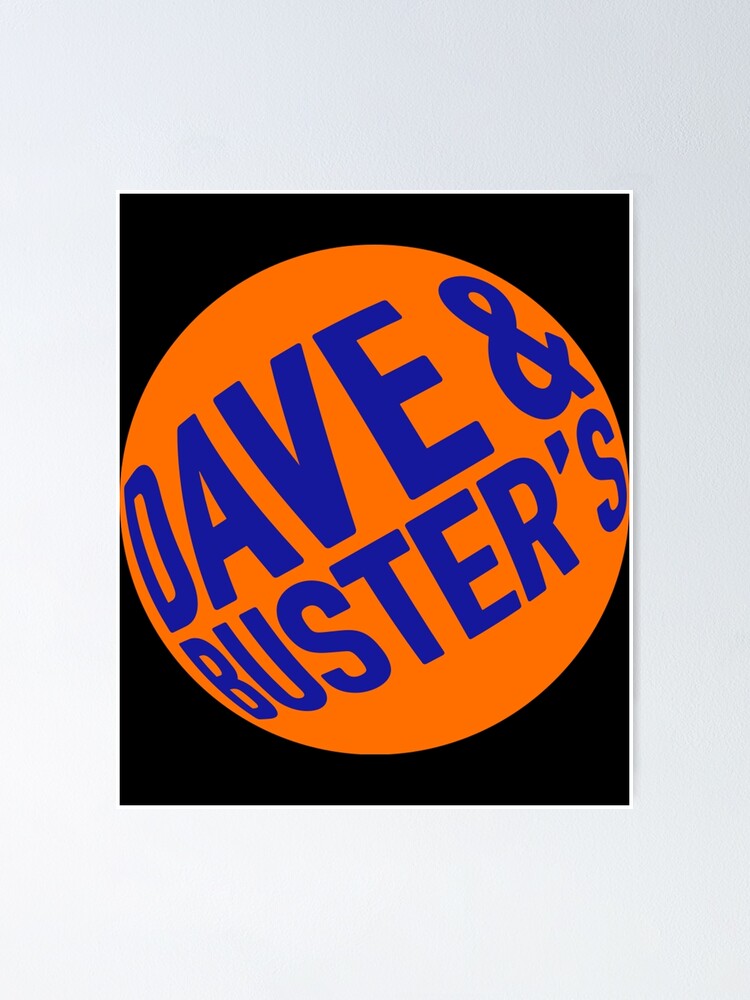 "Dave & Buster's Logo" Poster for Sale by RobertWshop | Redbubble