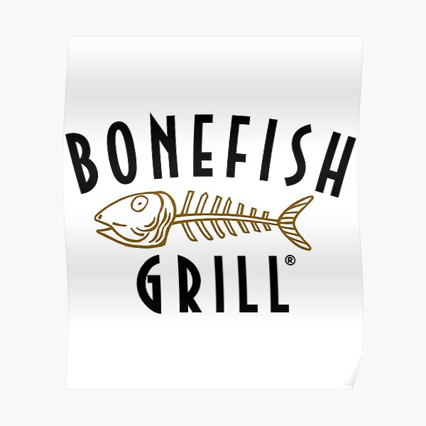 "bonefish grill Logo" Poster for Sale by RobertWshop | Redbubble