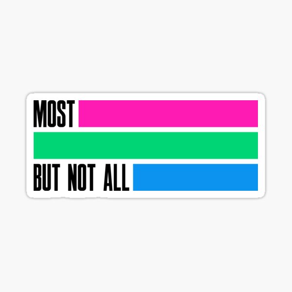 "Poly Pride" Sticker by fc13empire | Redbubble