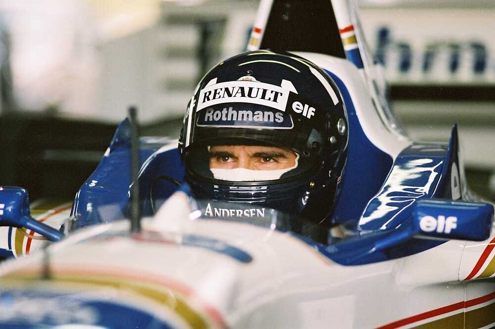 "Damon Hill - Racing Driver" by photobymdavey | Redbubble