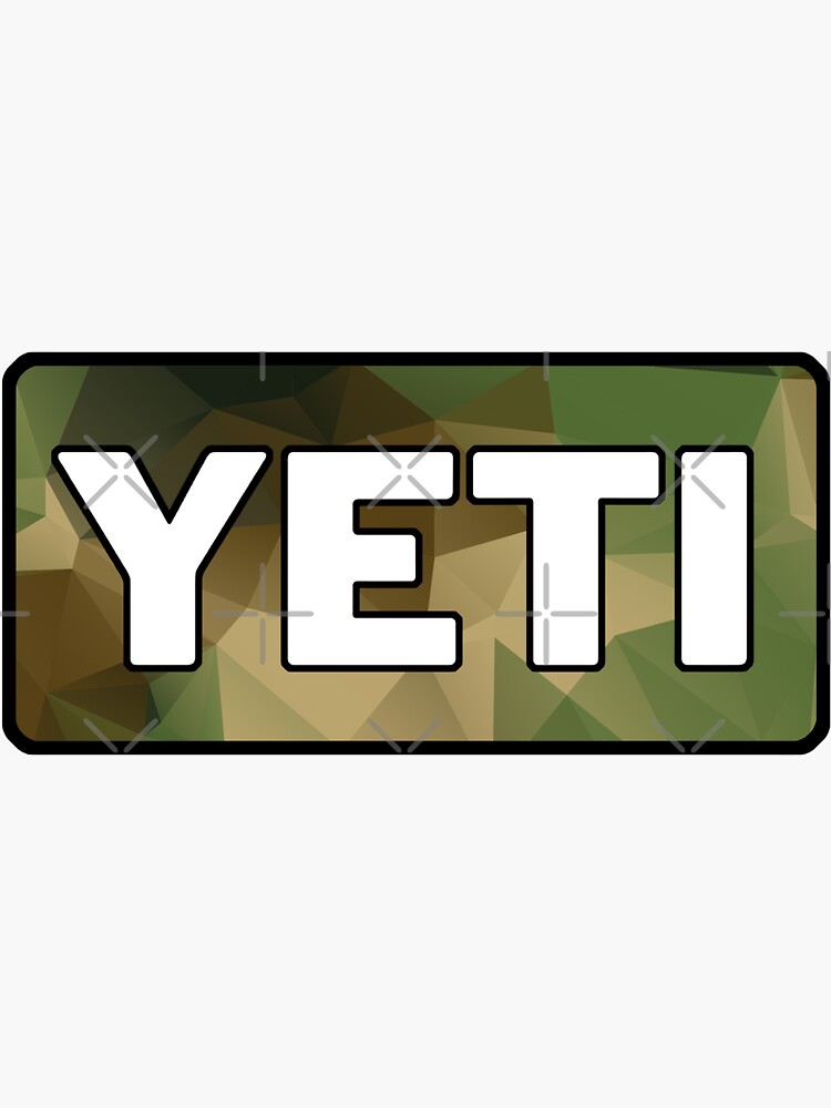 "Yeti Sticker Army" Sticker for Sale by HubCityGraphics | Redbubble