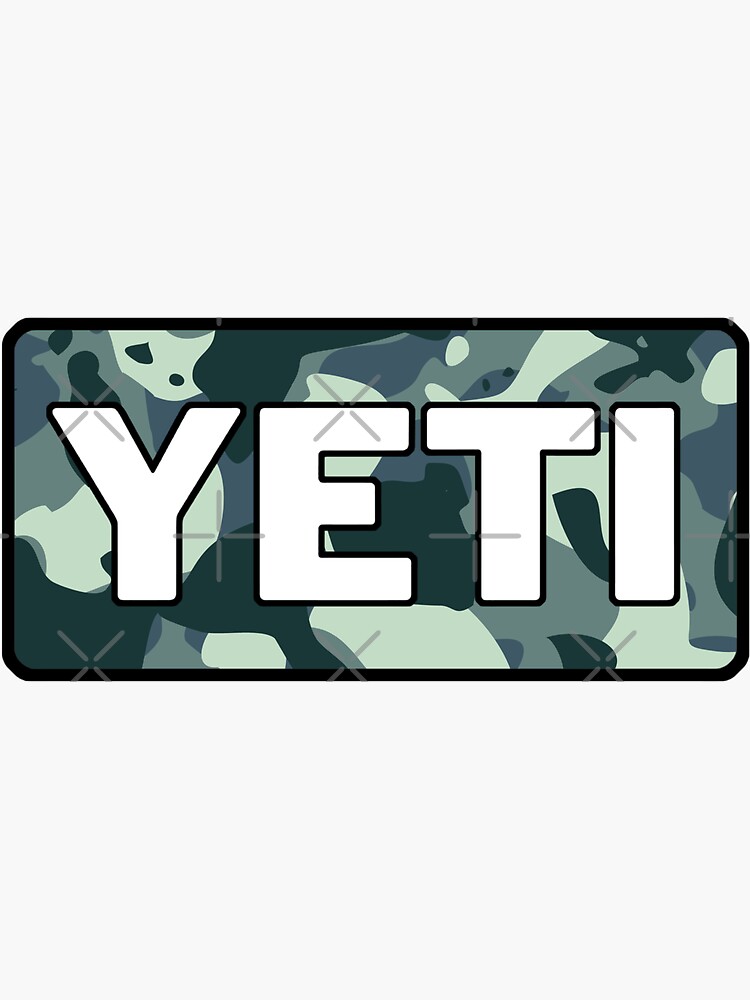 "Yeti Sticker Army" Sticker for Sale by HubCityGraphics | Redbubble