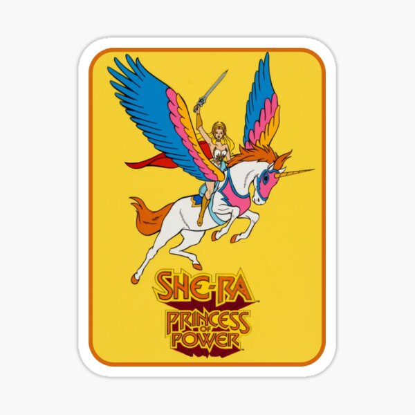 "Classic She-Ra Princess of Power" Sticker for Sale by katarinamalone ...