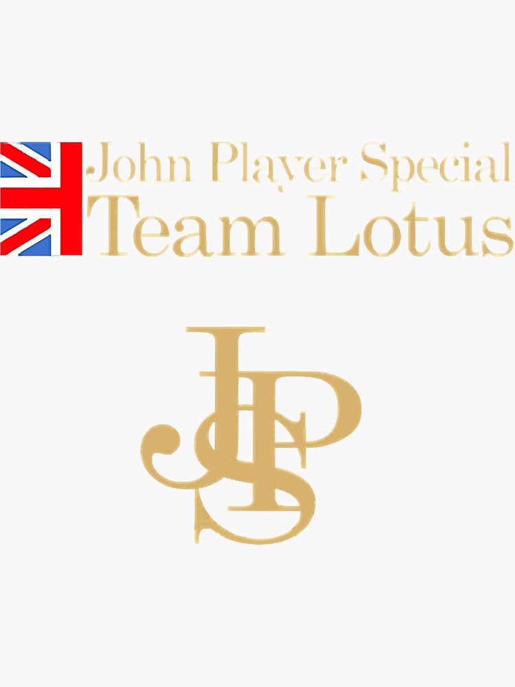 "Best seller jps john player special logo" Sticker for Sale by ...
