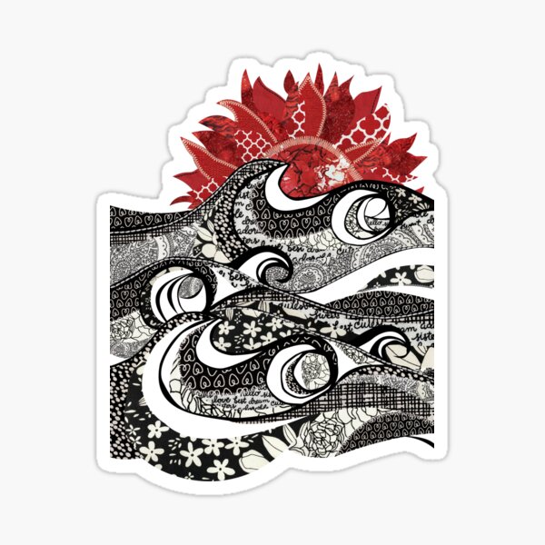 "Beach Closed" Sticker for Sale by belindastyles | Redbubble