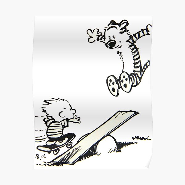 "hobbes" Poster for Sale by Adamseg | Redbubble