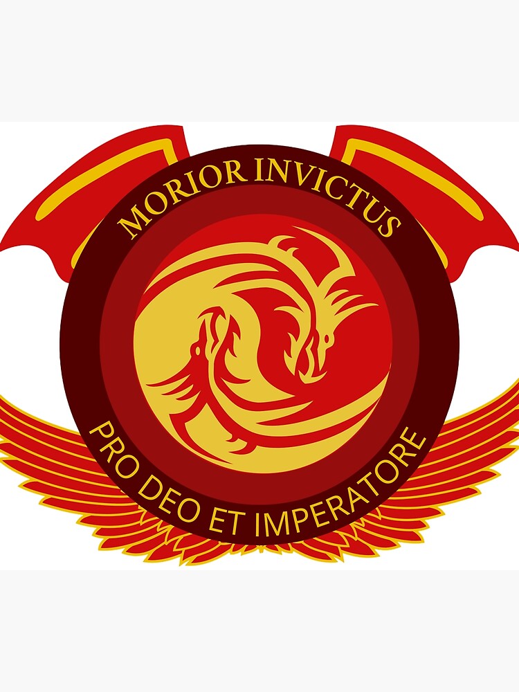 "Death before defeat (morior invictus)" Poster for Sale by ...