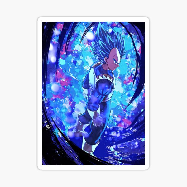 "Vegeta dragonball" Sticker for Sale by DanielNowicki | Redbubble