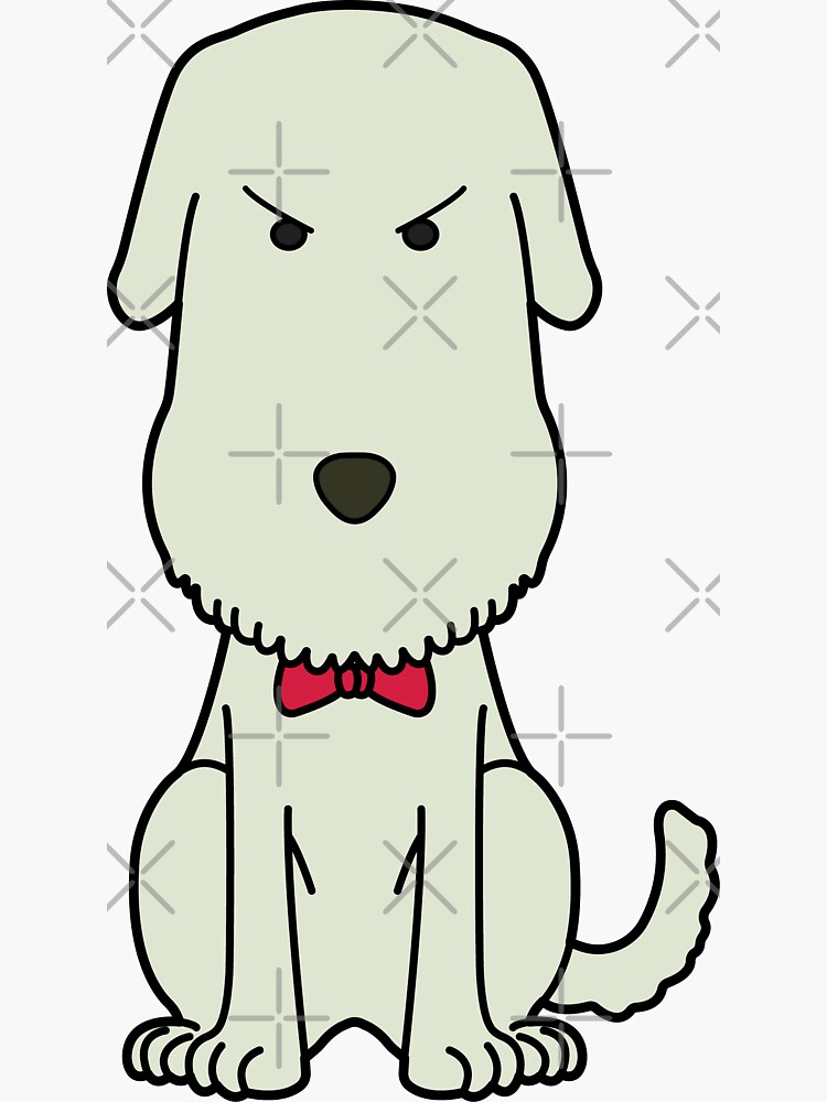 "Chou Chou" Sticker for Sale by jimjimfuria | Redbubble